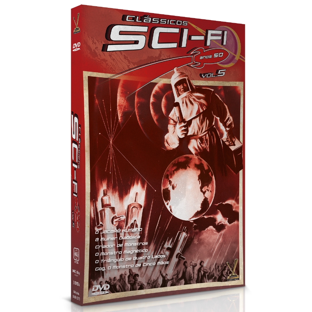 DVD - Clássicos Sci-Fi: Anos 50 Vol. 5