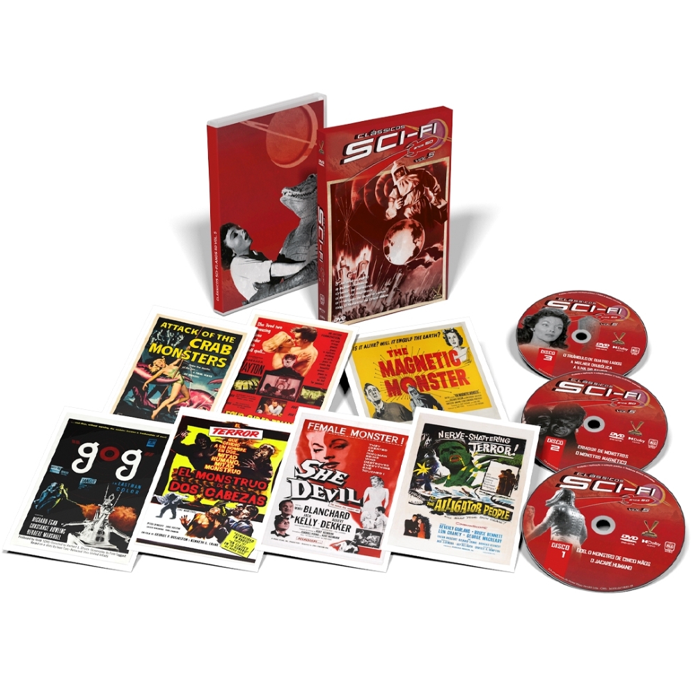 DVD - Clássicos Sci-Fi: Anos 50 Vol. 5